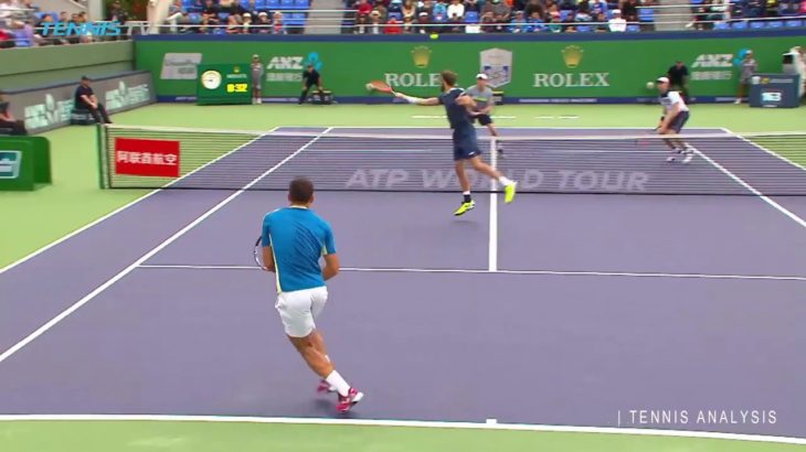 tennis doubles volley 12 テニスダブルス試合でのボレー特集12 | テニス動画まとめ