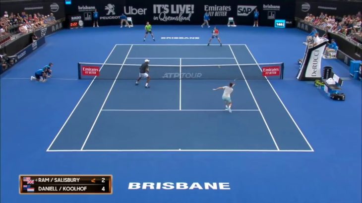 tennis doubles volley 6 テニスダブルスの試合でのボレー特集6 | テニス動画まとめ