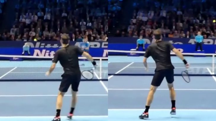 federer backhand slice cross or straight 1 フェデラーのバックハンドスライス クロスとストレート方向 ...