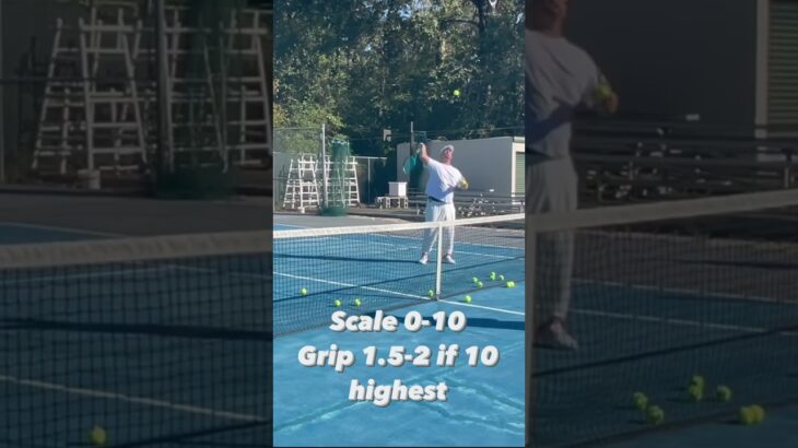 The tennis overhead /smash technique- Grip Tension | テニス動画まとめ